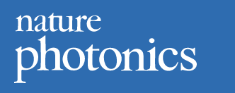 Parametric oscillations published in Nature Photonics | Resonant Optics